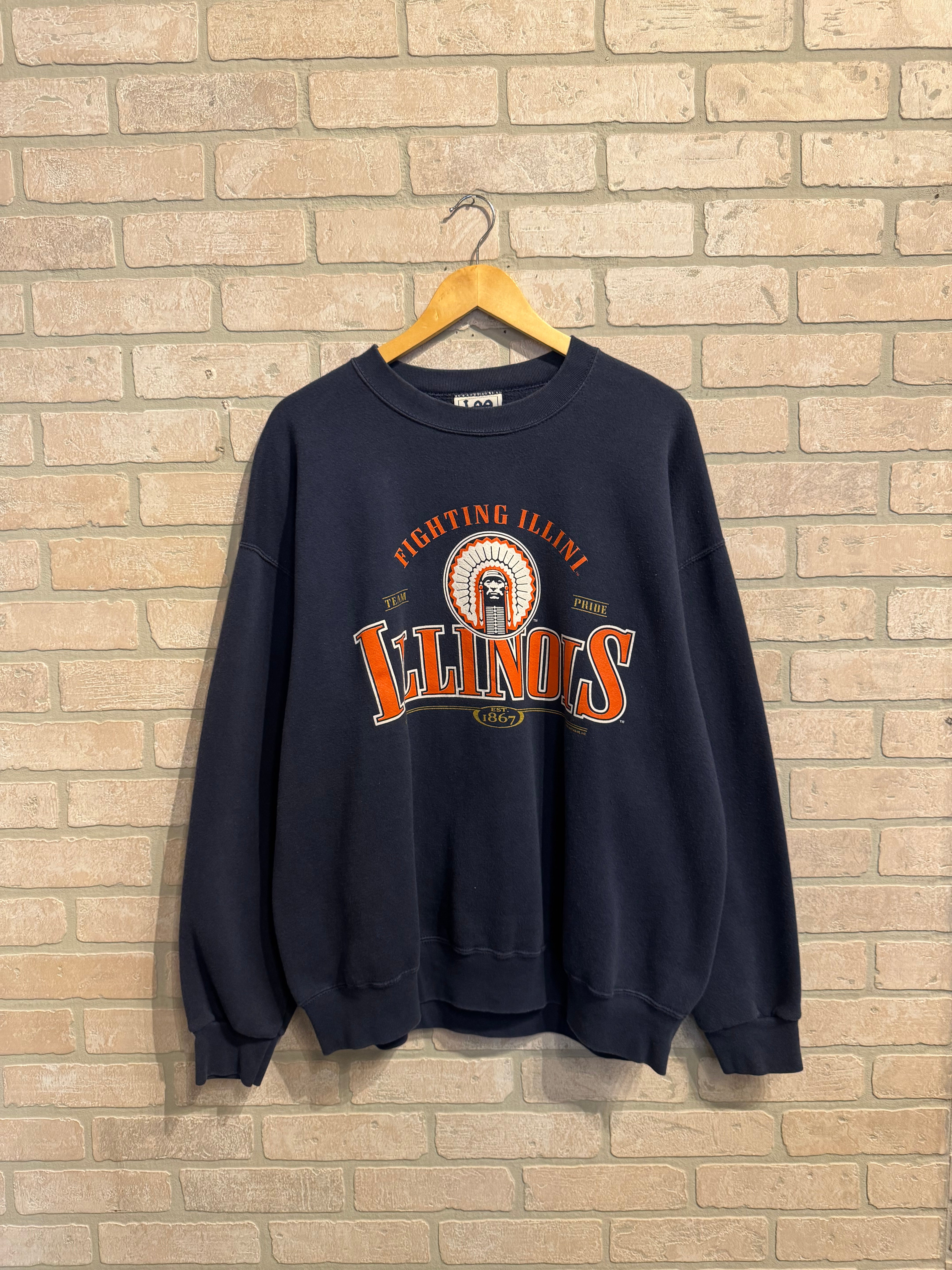 Vintage Illinois Crewneck XL – Looney Soul
